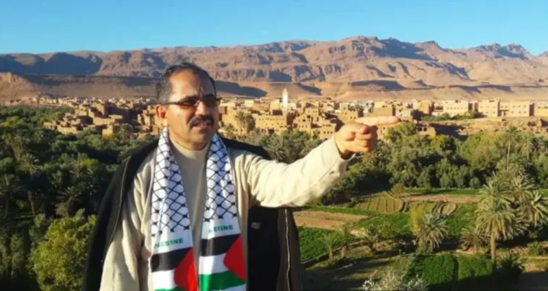 Ahmed Wehman, Head of the Moroccan Observatory Against Normalization ...