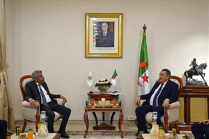 Meeting Between Minister Brahim Merad and Secretary-General Mohamed Ben ...