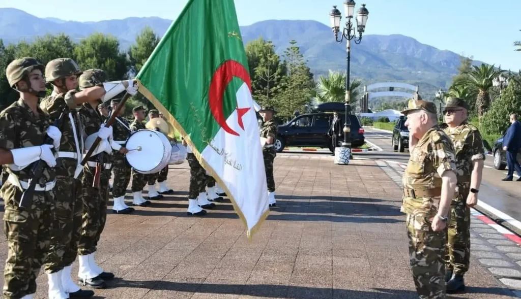 Algerian Army Chief Chanegriha on Working Visit to Air Defense Forces ...