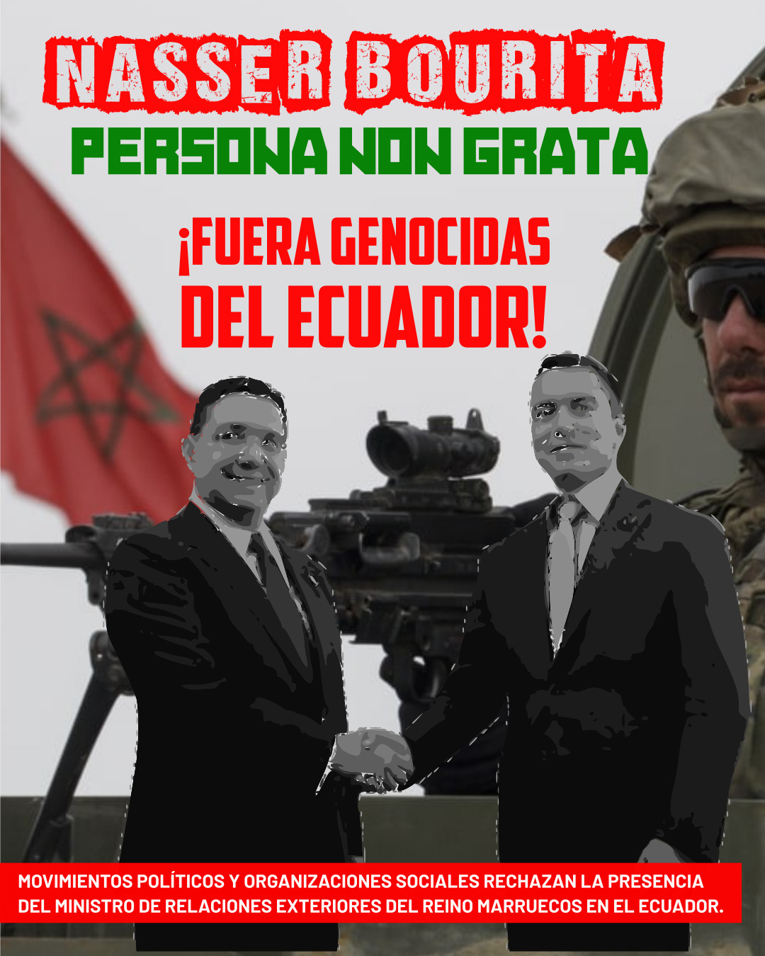 Nasser Bourita Declared Persona Non Grata in Ecuador: Latin American Movements Slam Moroccan ...