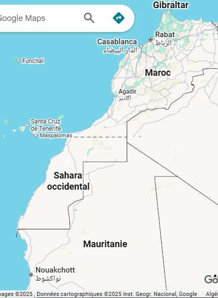 Google Maps Exposes Rabat’s False Claims: Western Sahara’s Borders ...